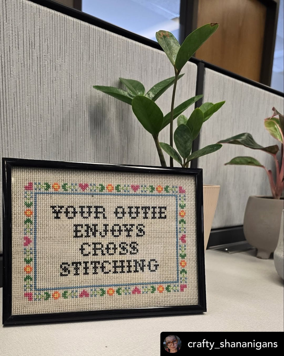 PDF: Your Outie Enjoys Cross Stitching – Subversive Cross Stitch