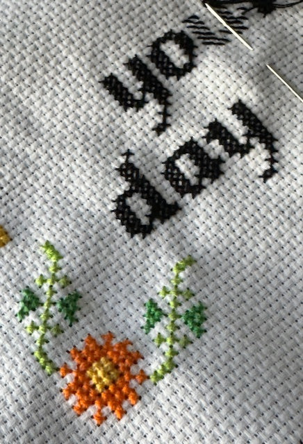 Don't Let Idiots Ruin Your Day – Subversive Cross Stitch