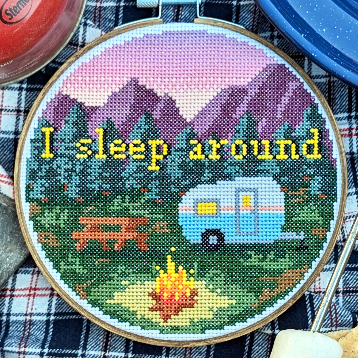 PDF: I Sleep Around by SonovaStitch – Subversive Cross Stitch
