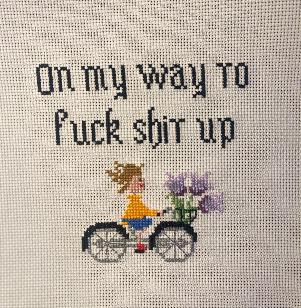 PDF: On My Way To Fuck Shit Up by Very Cross Stitching – Subversive ...
