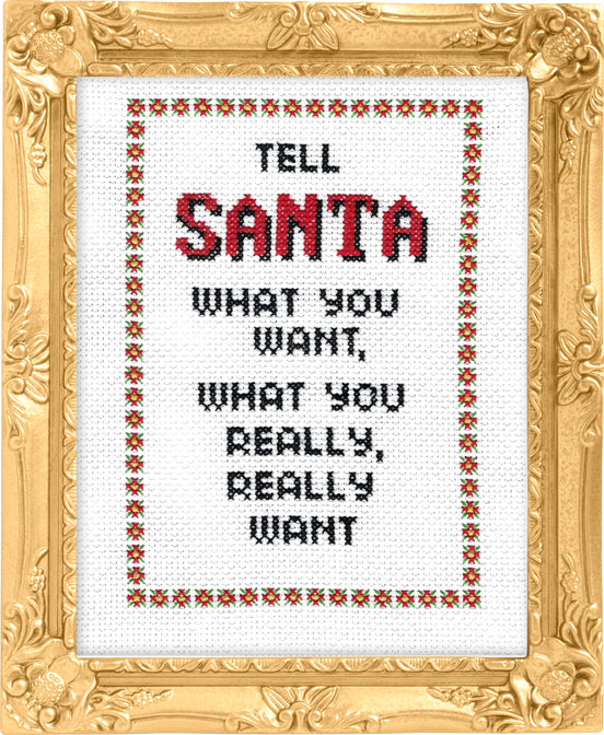 Tell Santa What You Want, What You Really Really Want – Subversive ...