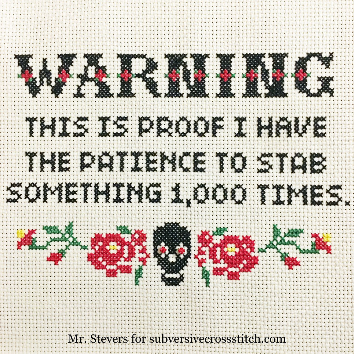 Subversive Kits – Subversive Cross Stitch