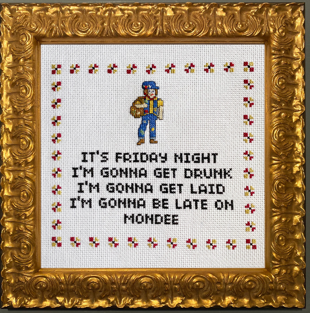 PDF: Friday Night Song by Amy Sedaris – Subversive Cross Stitch