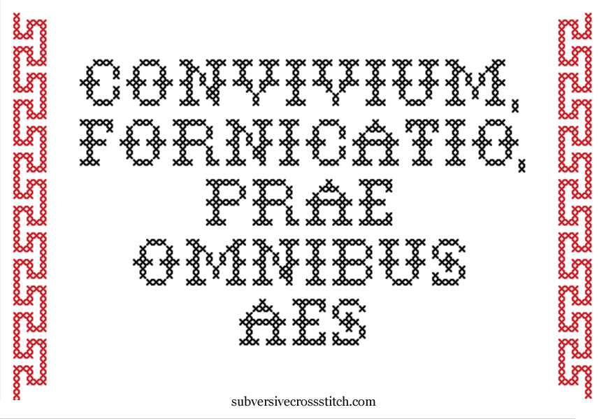 PDF: College Series: Convivium, fornicatio, prae omnibus aes ...