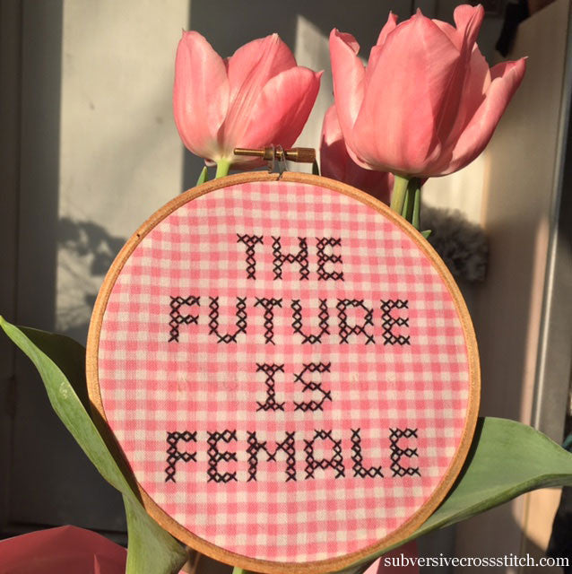 PDF: The Future Is Female – Subversive Cross Stitch