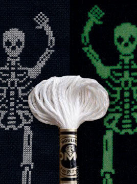 Glow in the Dark floss – Subversive Cross Stitch