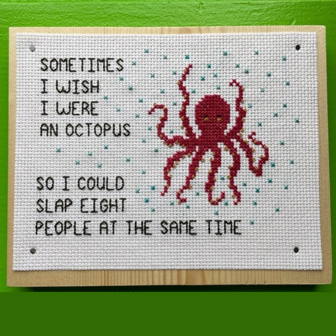 PDF: Octopus Slap by stitchcraftBy Fwass – Subversive Cross Stitch