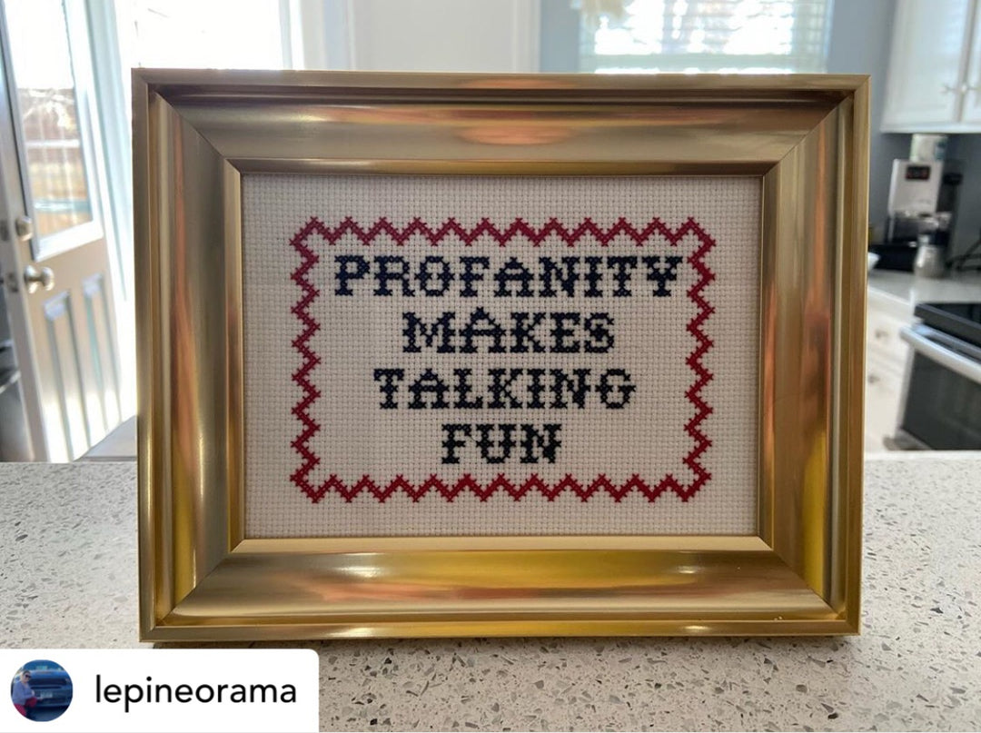 PDF: Profanity Makes Talking Fun – Subversive Cross Stitch