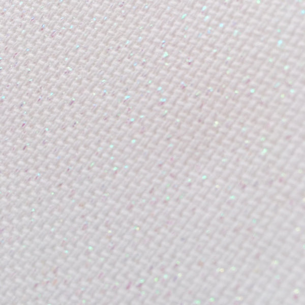 Iridescent Sparkly White 18-count Cross Stitch Material – Subversive ...